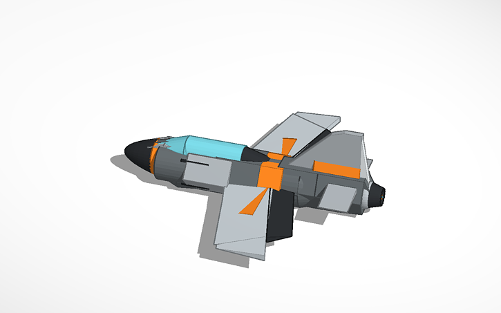 3D design Rowbot`s Space Jet | Tinkercad