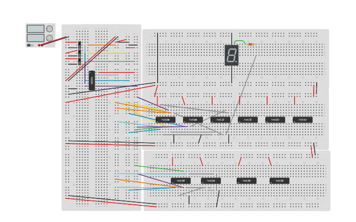 Circuit design Rillary 2.4.1 DATE OF BIRTH - Tinkercad