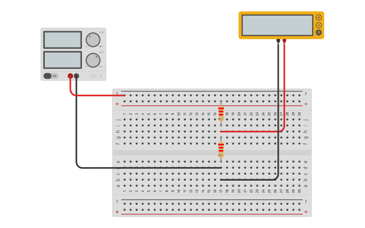 Circuit Design Exp3 Voltage Divider Circuit Tinkercad