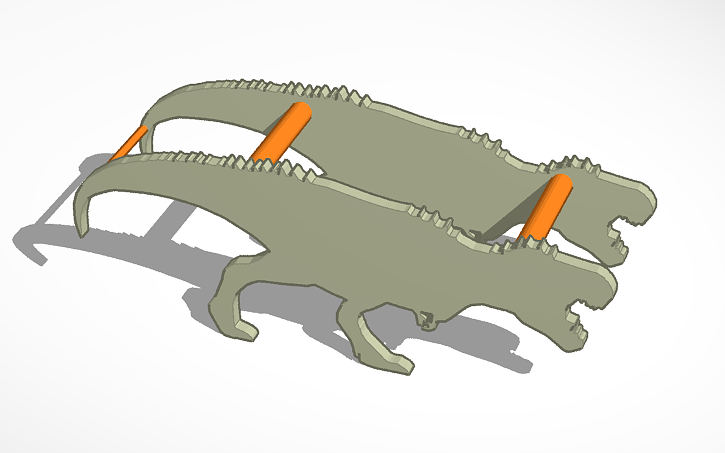 3D design dino | Tinkercad