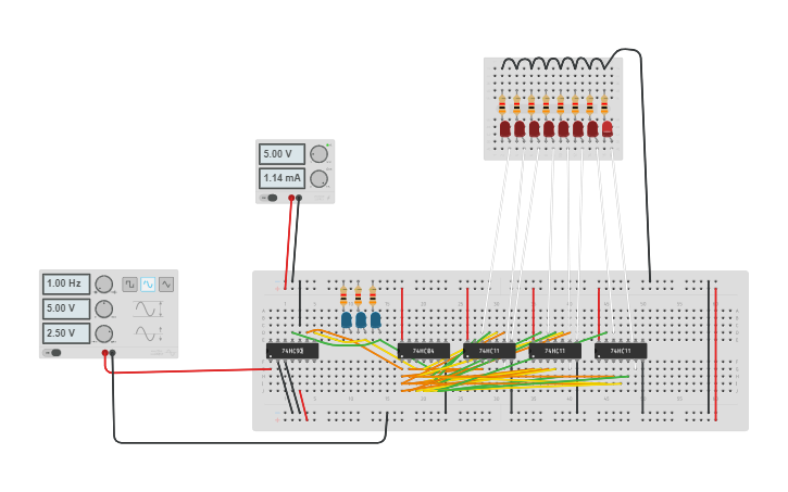 Circuit Design ЛАБ 4 Tinkercad