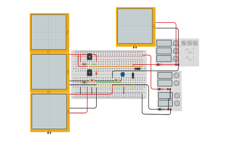 Circuit Design Class Ab Tinkercad