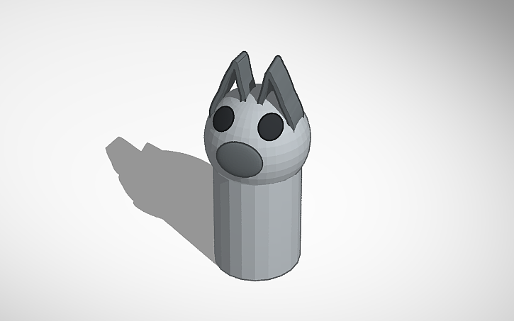 3D design Fantastic Wolf - Tinkercad