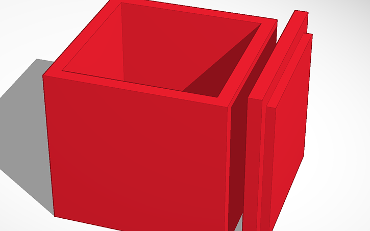 3D design Container - Tinkercad