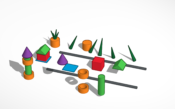 3D design Project 12 exercise - Tinkercad