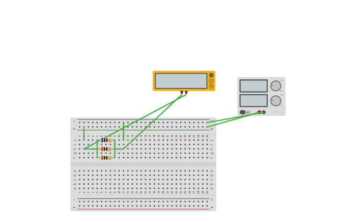 Circuit design Circuito en Paralelo - Tinkercad