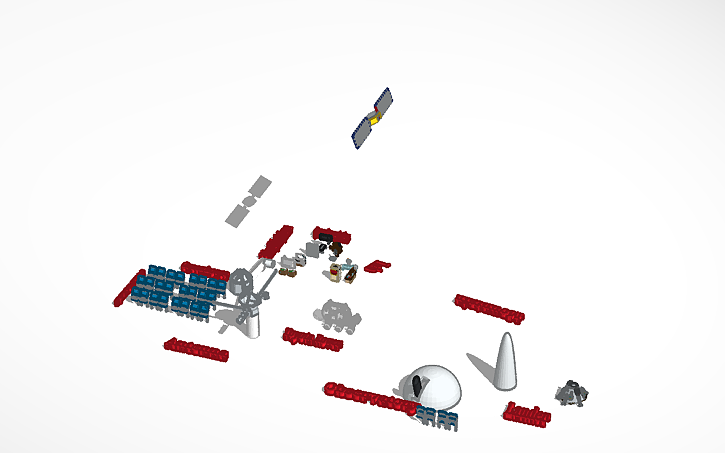 3D design Moon Base | Tinkercad