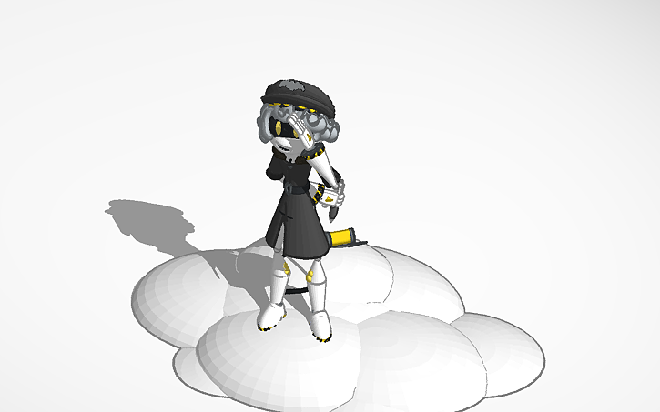 3D design Serial Designation N - Murder Drones - Tinkercad