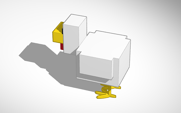 3D design minecraft chicken | Tinkercad