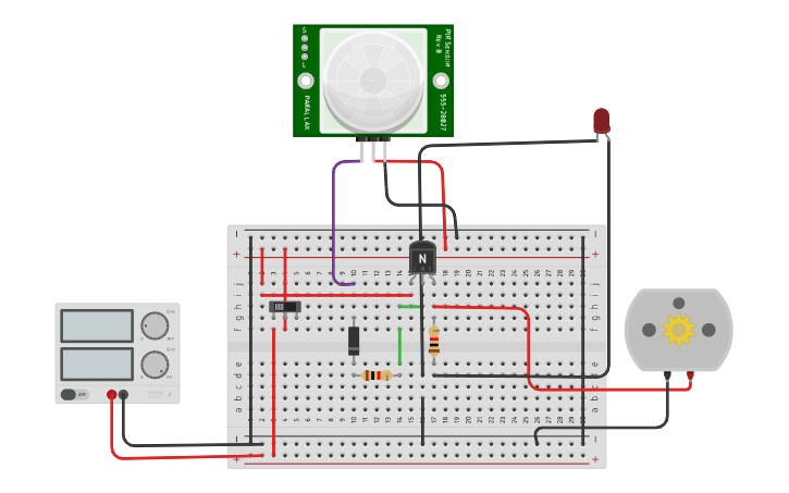 Circuit design blind spot detection - Tinkercad