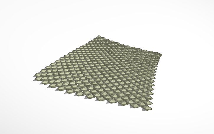 3D design 3D fabric #1 - Tinkercad