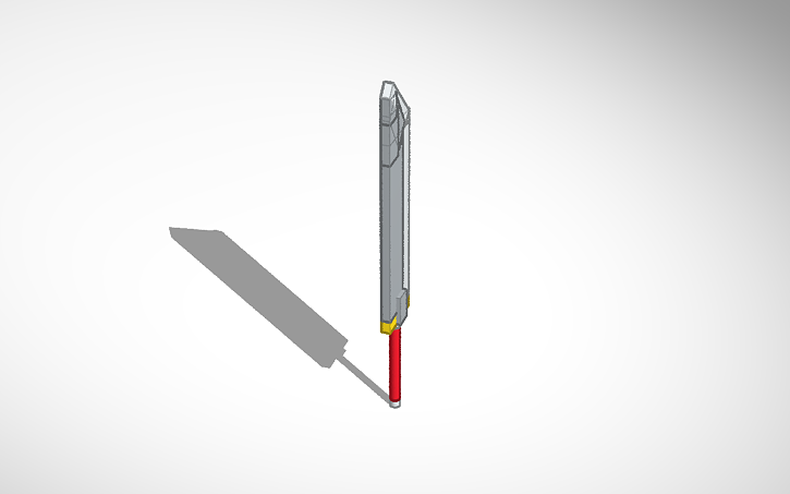 3D design Buster Blade - Tinkercad