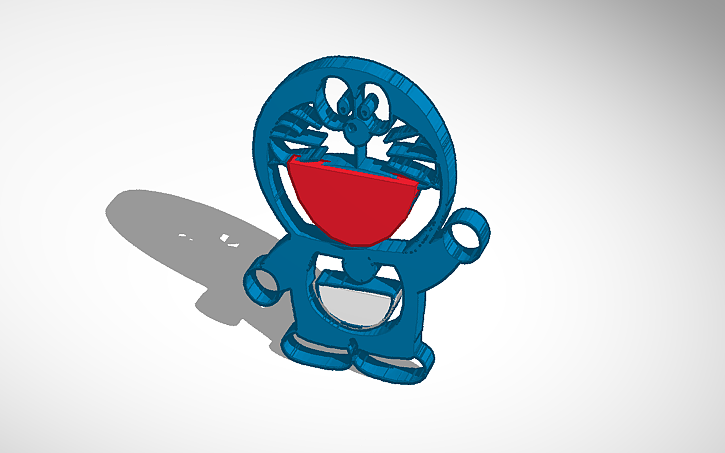 3D design Doraemon - Clàudia Angrill | Tinkercad