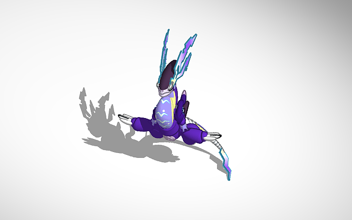 3D design Miraidon - Tinkercad