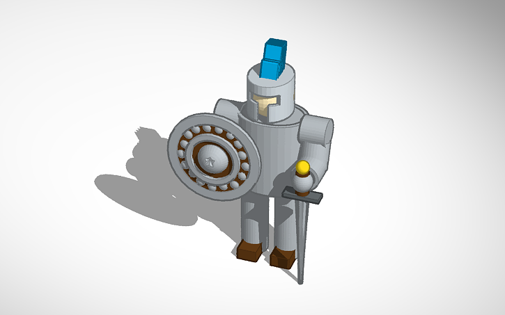 3D design Knight - Tinkercad