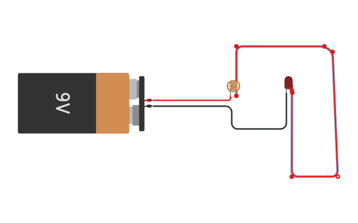 Circuit Design Photoresistor Tinkercad