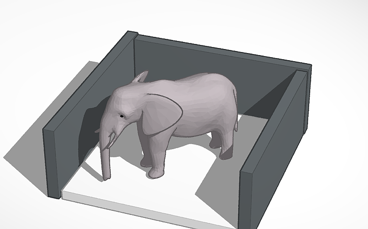 3D design Elephant in the room | Tinkercad