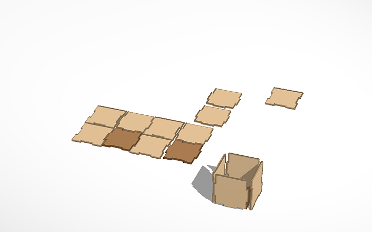 3d Design Stackable Box Tinkercad