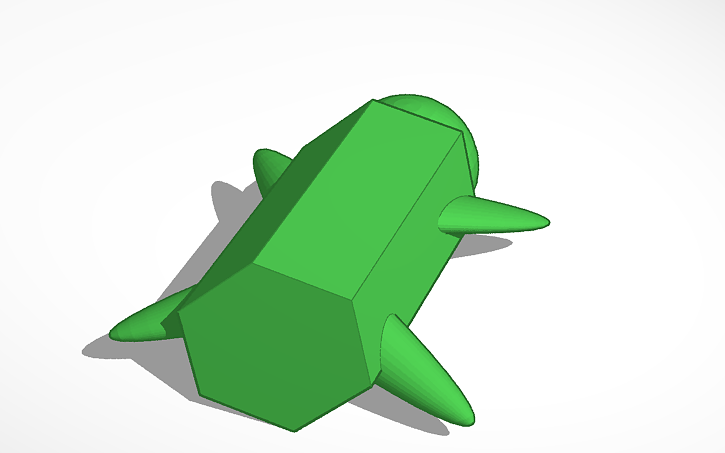 3D design sea turtle 2 | Tinkercad