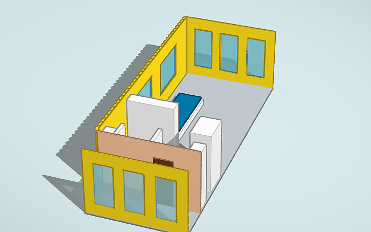 3D design Copy of Interior Design Challenge - Tinkercad