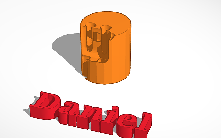 3D design DANIEL - Tinkercad