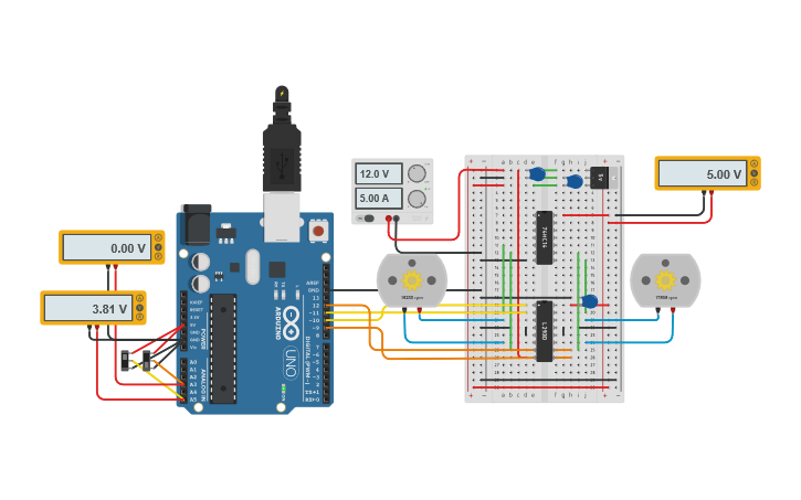 Circuit design Lab#05_S04 - Tinkercad