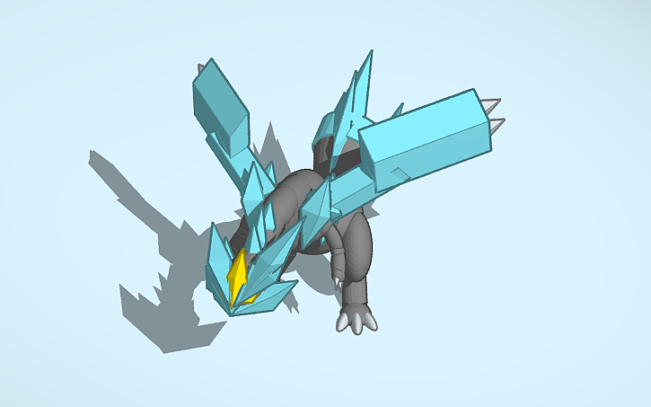 3D design KYUREM - Tinkercad