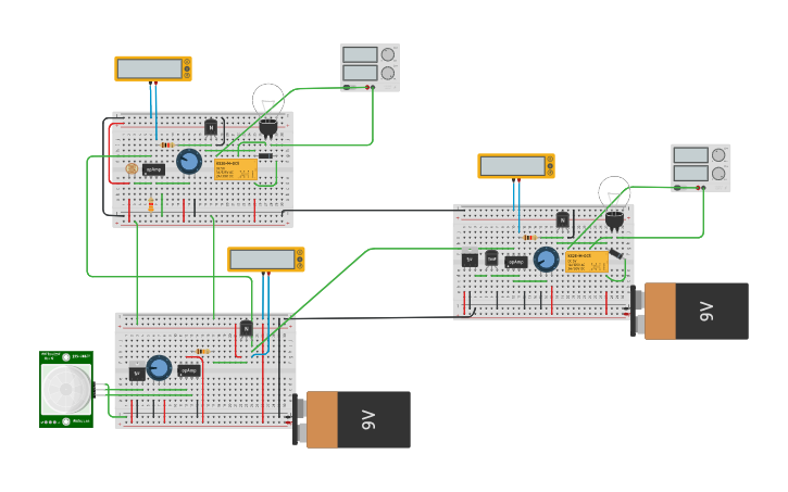 Circuit design Circuito Tarefa 2 | Tinkercad