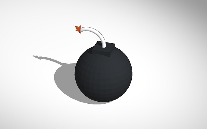 3D design Cartoon Bomb | Tinkercad