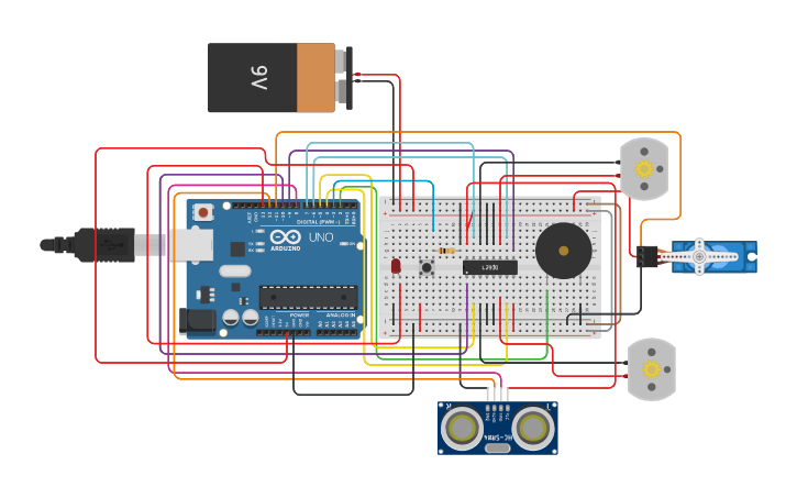 Circuit design MEC_101 CIRCUIT - Tinkercad