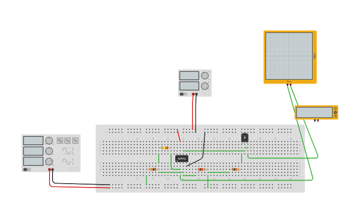 Circuit design Constant Current Source (Vccs) - Tinkercad