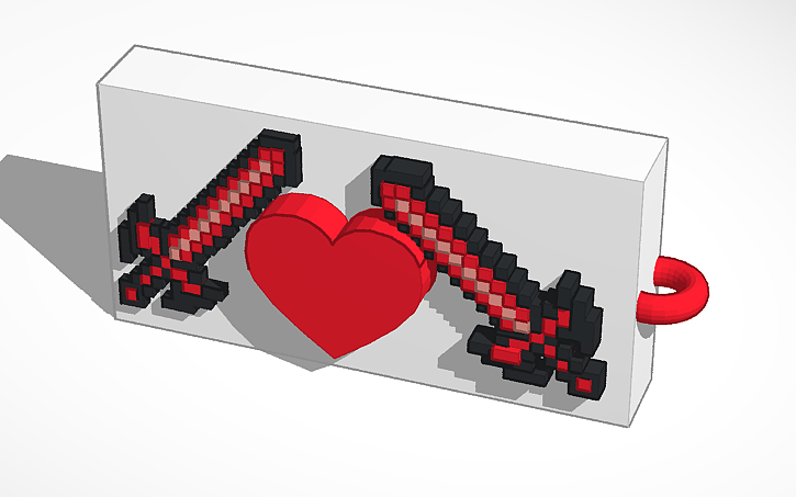 3D design 1F Keyring designed by ABT | Tinkercad