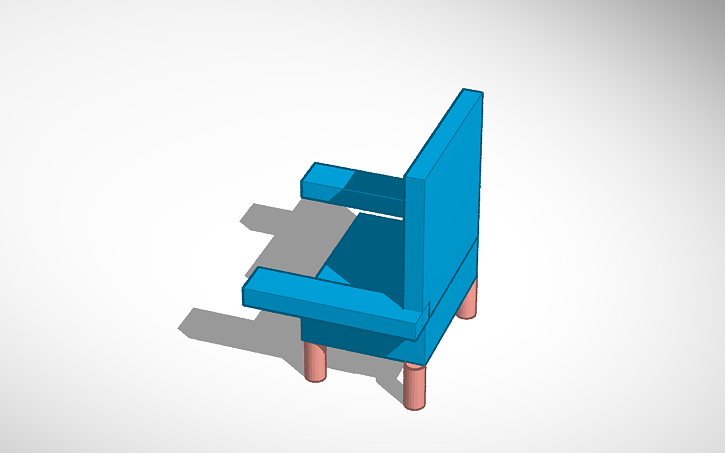 3D design Chair | Tinkercad