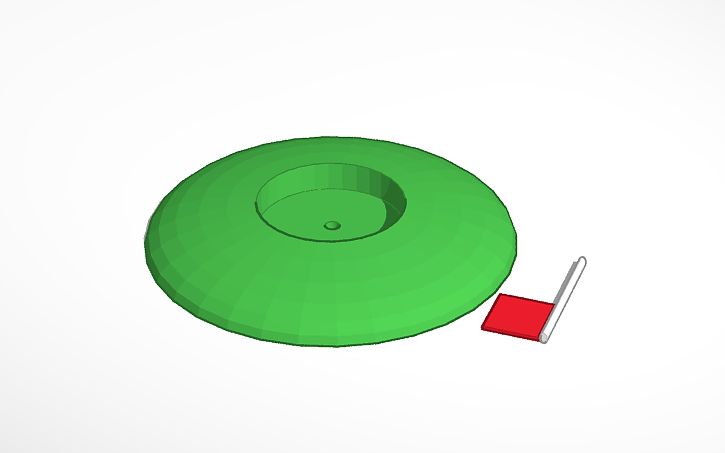 3D design golf hole, ethan hummel - Tinkercad