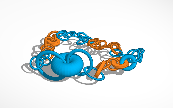 3D design Mixed Chains - Tinkercad
