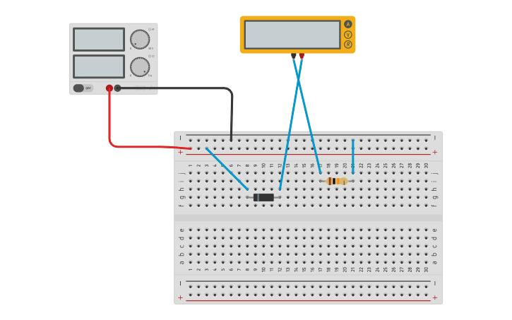 Circuit Design Percobaan 2 Modul 2 Tinkercad