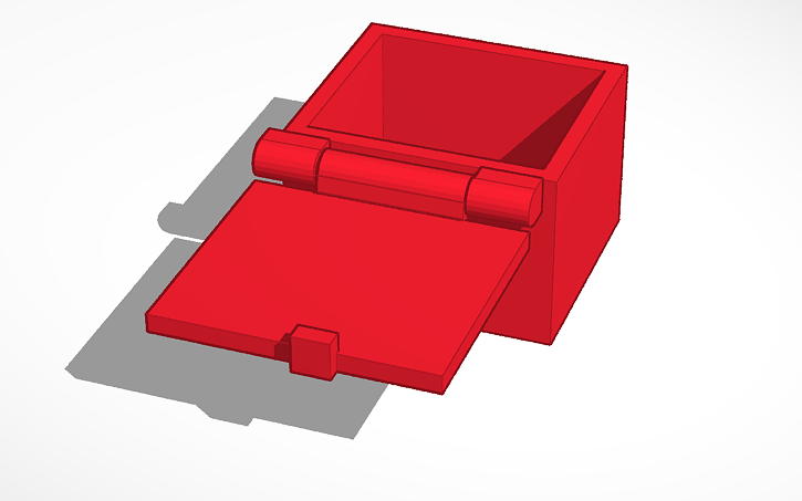 3D design Openable Box ( Açılır Kapaklı Kutu ) - Tinkercad