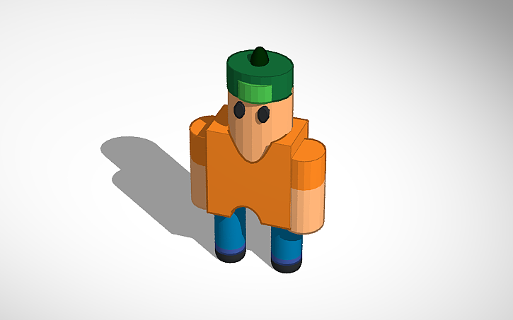 3D design STUMBLE GUYS 1 - Tinkercad