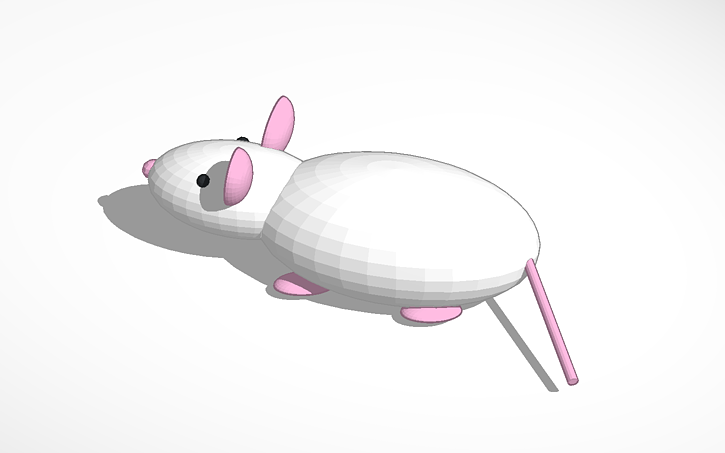 3D design mr mouse - Tinkercad