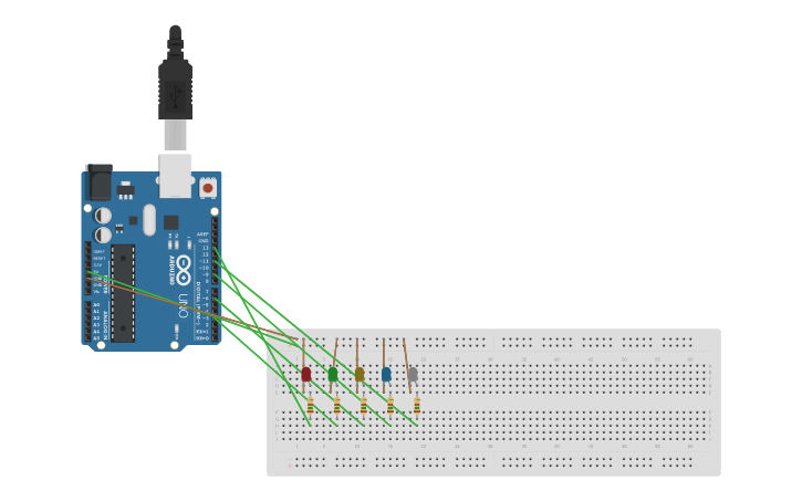 Circuit design EJERCICIO 3 | Tinkercad