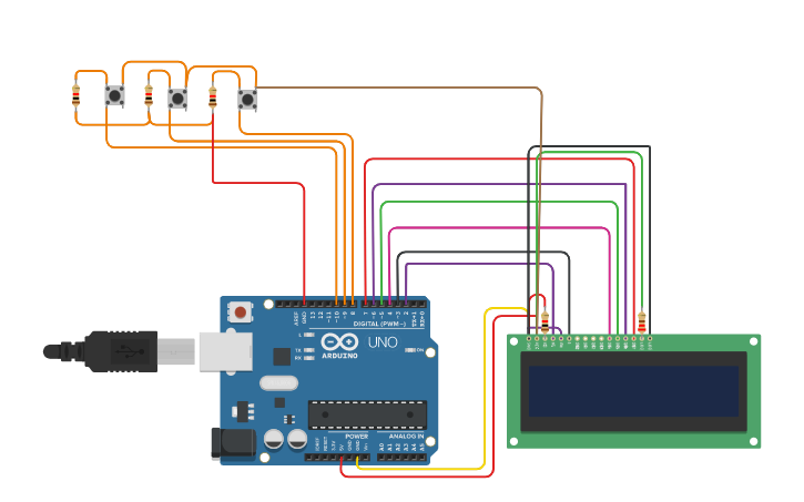 Circuit design DIGITAL CLOCK - Tinkercad