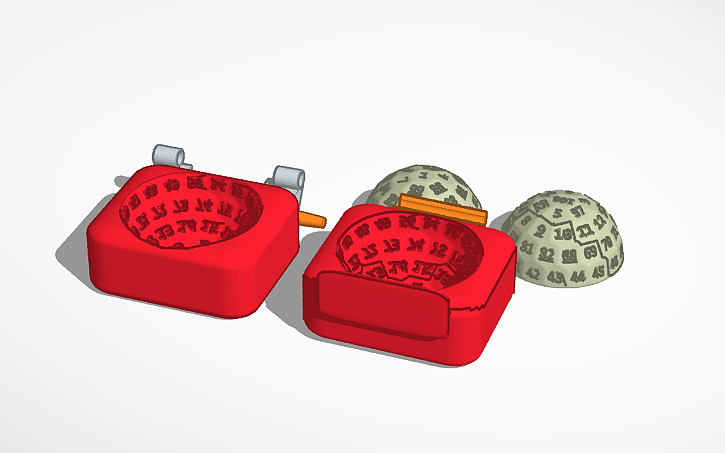 3D design Ttrpg game kit - Tinkercad