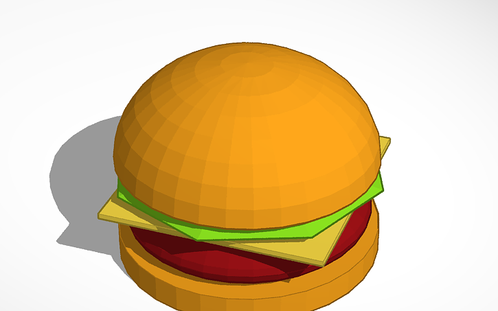 3D design emrecan4r hamburger - Tinkercad