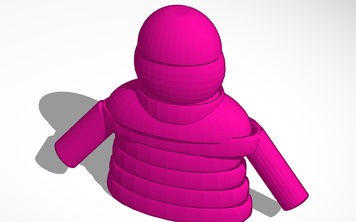 3D design COAT - Tinkercad