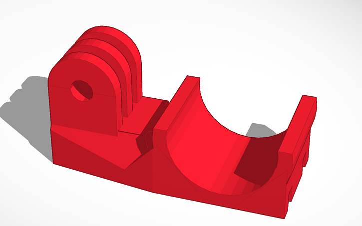 3D design New GoPro Bike Mount - Tinkercad