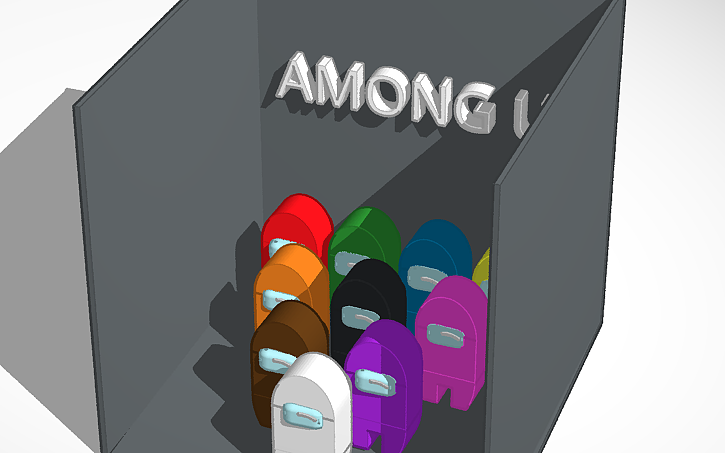 3D design AMONG US | Tinkercad