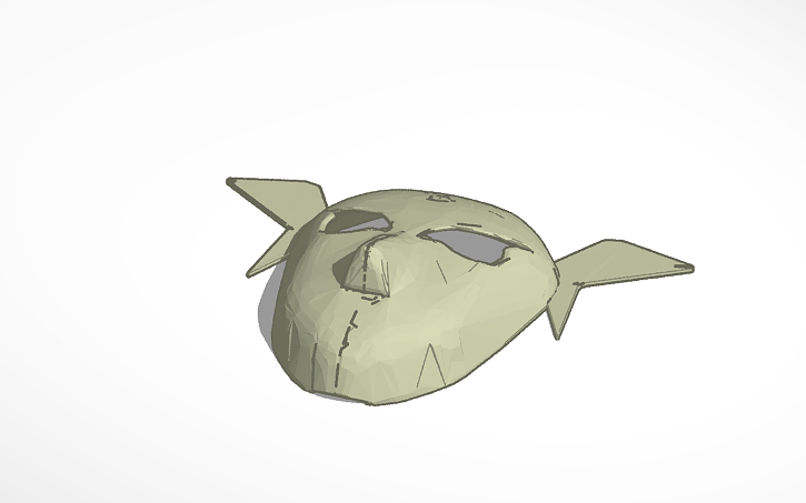 3D design Zora Mask | Tinkercad