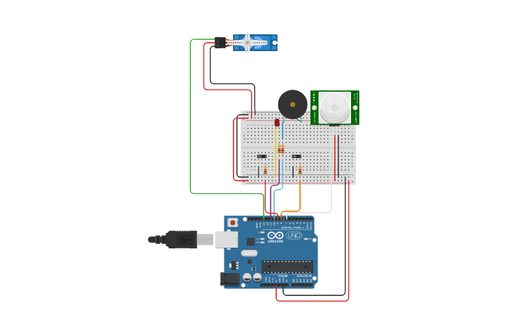 Circuit design felix | Tinkercad