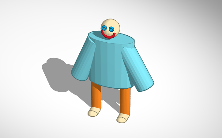 3D design human | Tinkercad