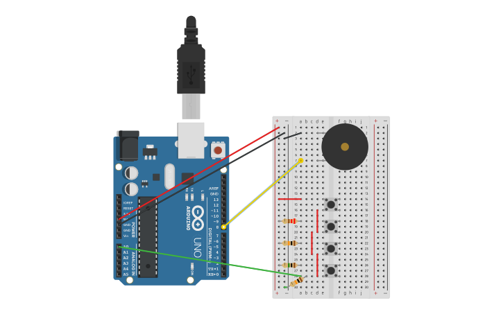 Circuit design Keyboard? - Tinkercad